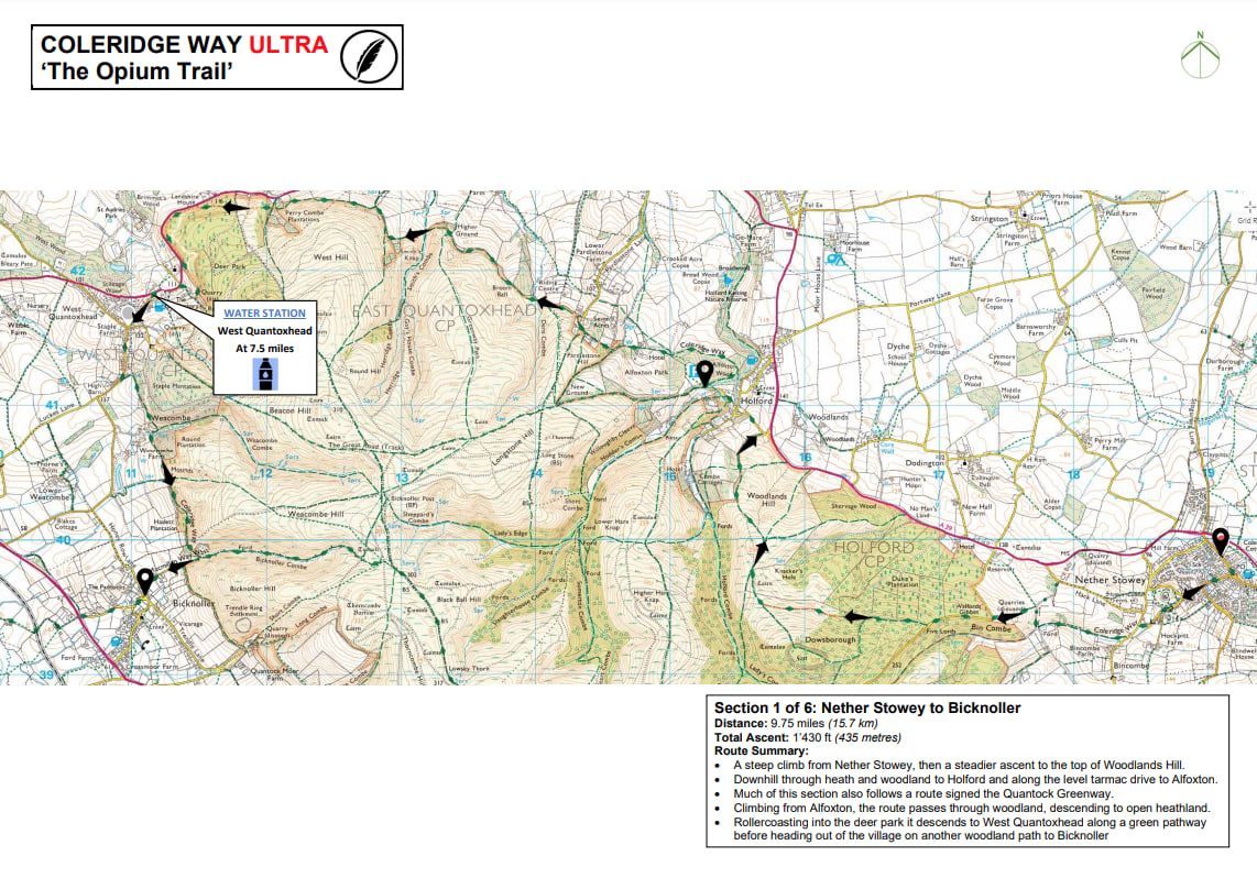 Coleridge Way Ultra - Running in Nether Stowey — Let’s Do This