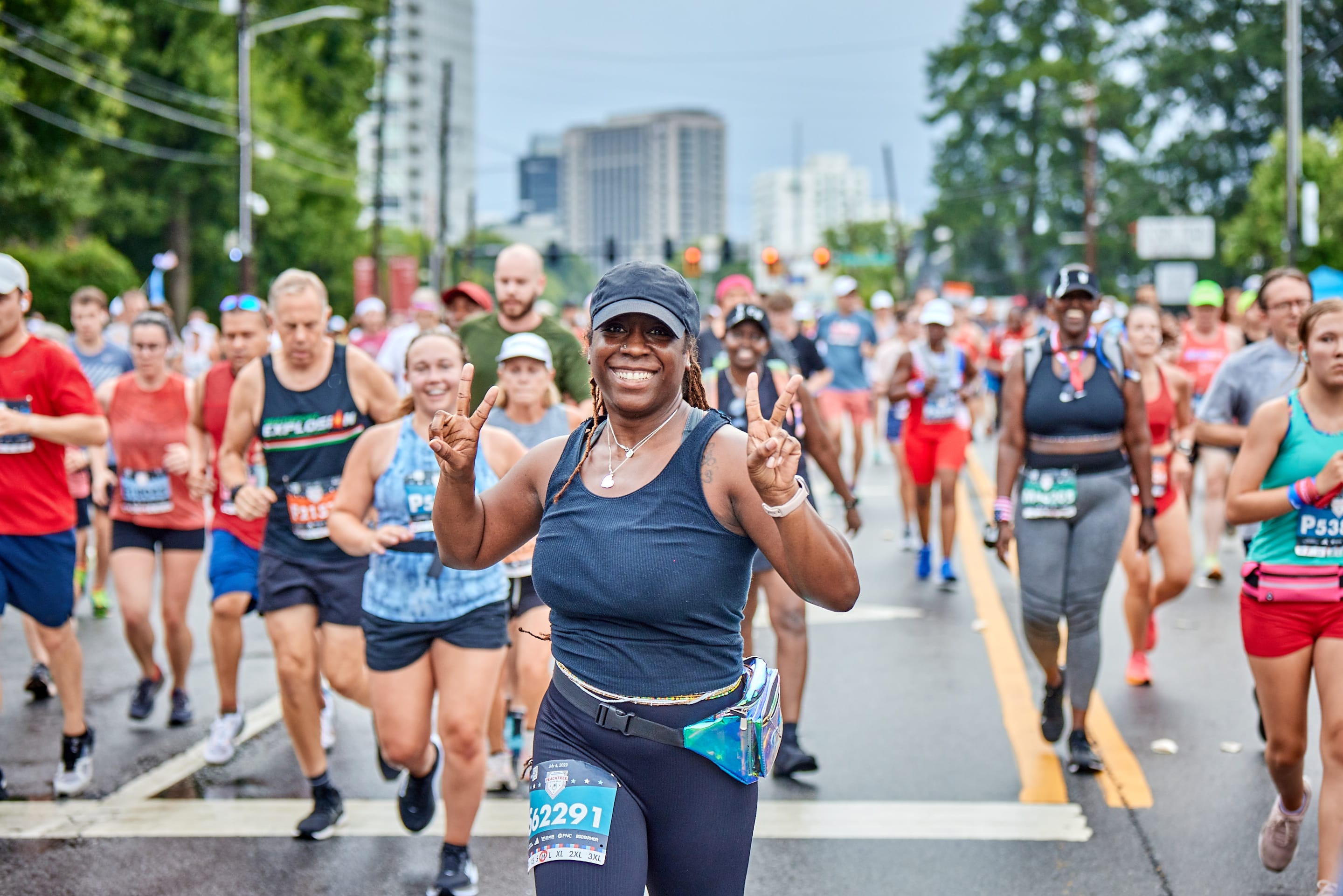 Atlanta Journal-Constitution Peachtree Road Race - Running in Atlanta ...