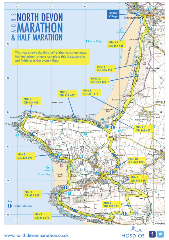 North Devon AONB Marathon - Running in Woolacombe — Let's Do This