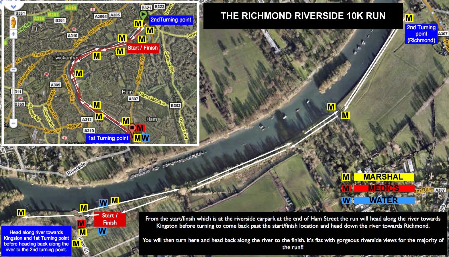 The Richmond Riverside 10k & Half Marathon - Autumn - Running in ...