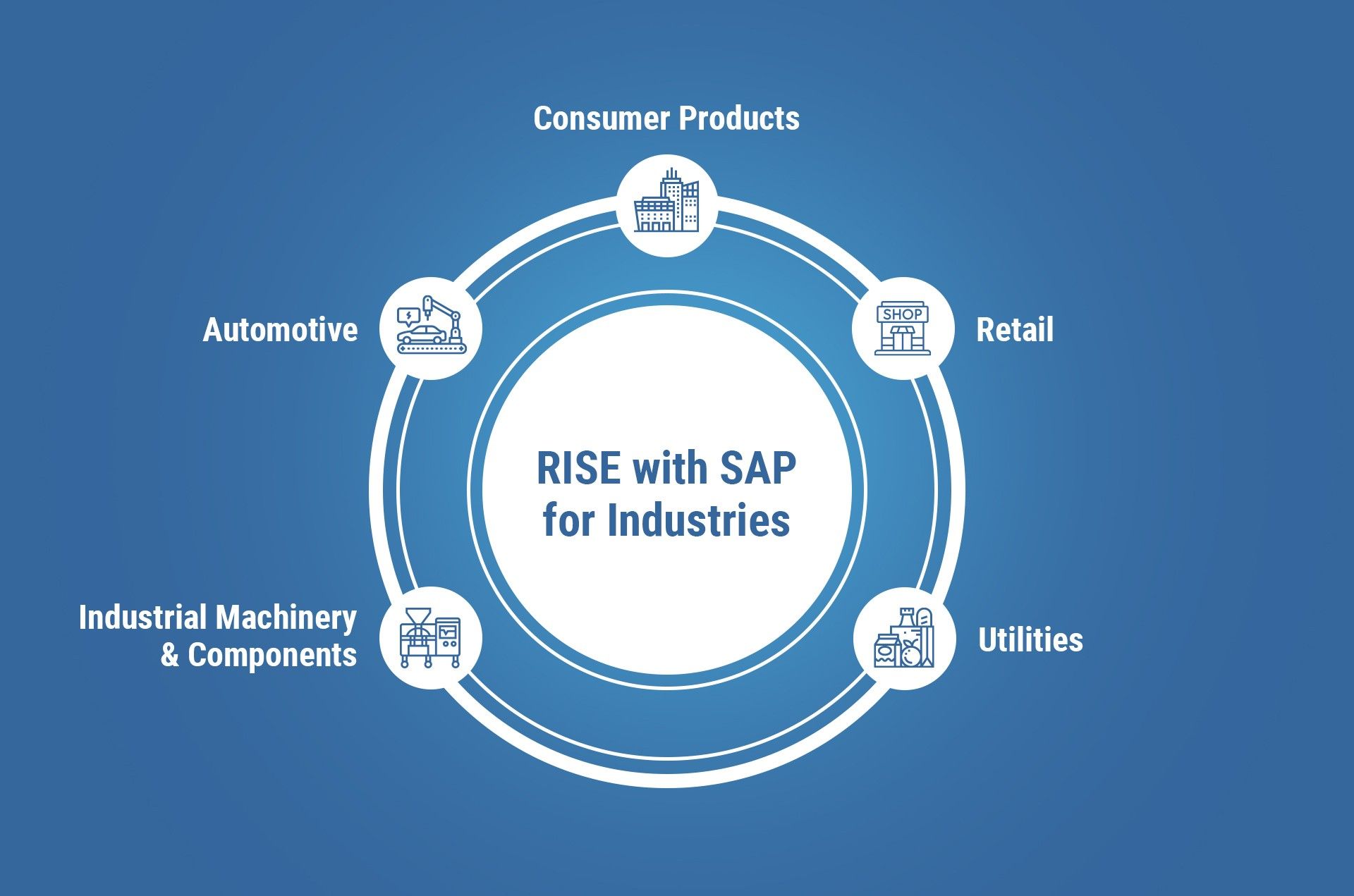How to use RISE with SAP for retail or automotive?