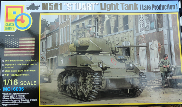 116 Scale M5a1 Stuart Light Tank In Progress All Scale Modeller