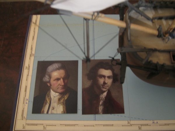 Airfix HM Bark Endeavour model kit in a glass case - Ready for ...