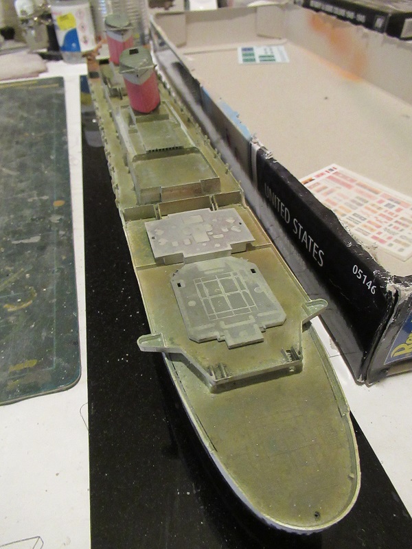 SS United States Transatlantic liner (as she is present day) Revell 1/ ...