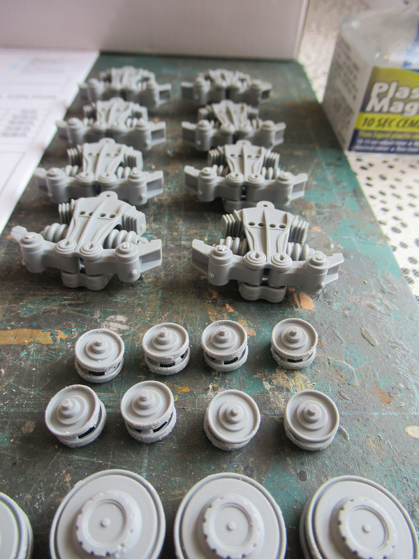 British Heavy Tank Conqueror 1/35th scale Black Label - Work in ...