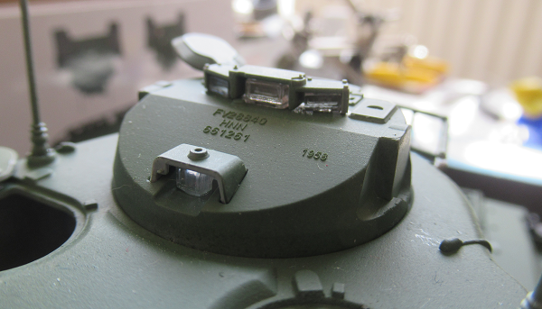 British Heavy Tank Conqueror 1/35th scale Black Label - Work in ...