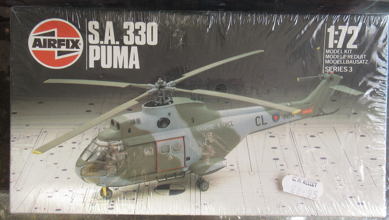 Airfix classic vintage 1/72 scale kit of the Puma Helicopter - Locate ...