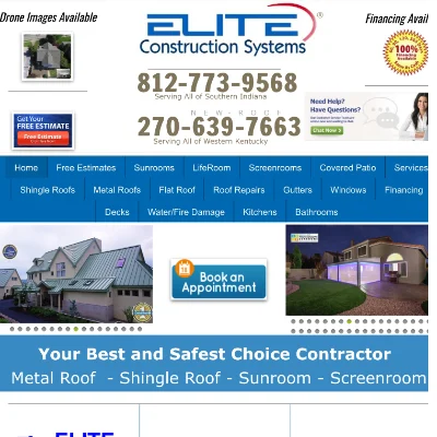 Elite Construction Systems in Evansville, IN // HomeGuide