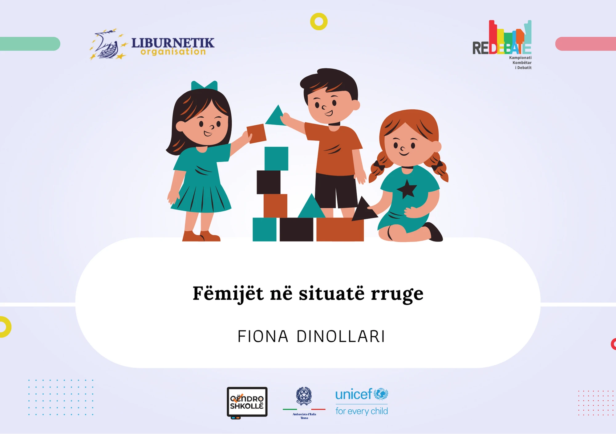 Fëmijët në situatë rruge – RE-DEBATE