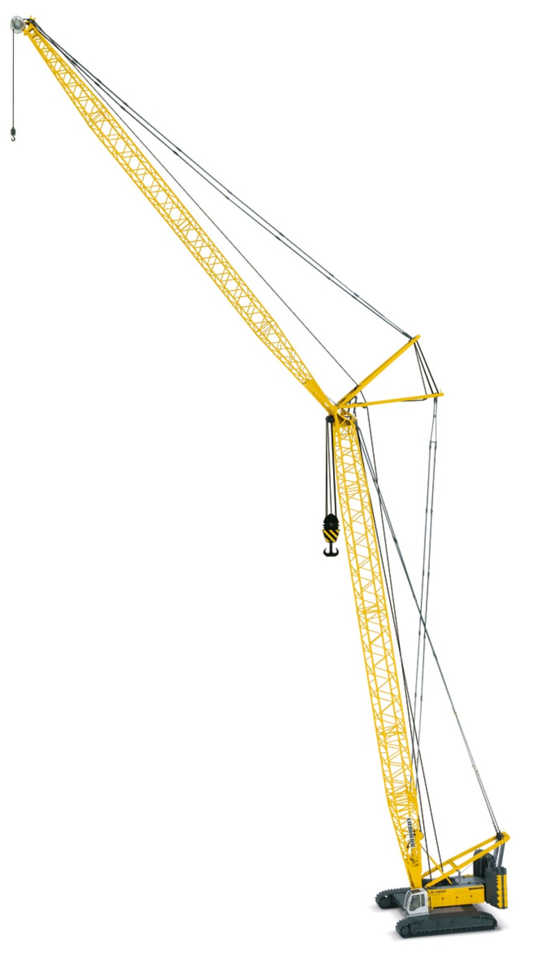 Liebherr LR 1300 crawler crane.