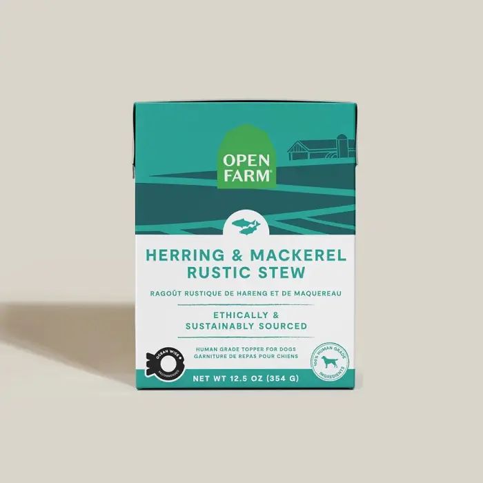 Open Farm Rustic Stew Wet Dog Food - Herring & Mackerel 12.5 oz ...