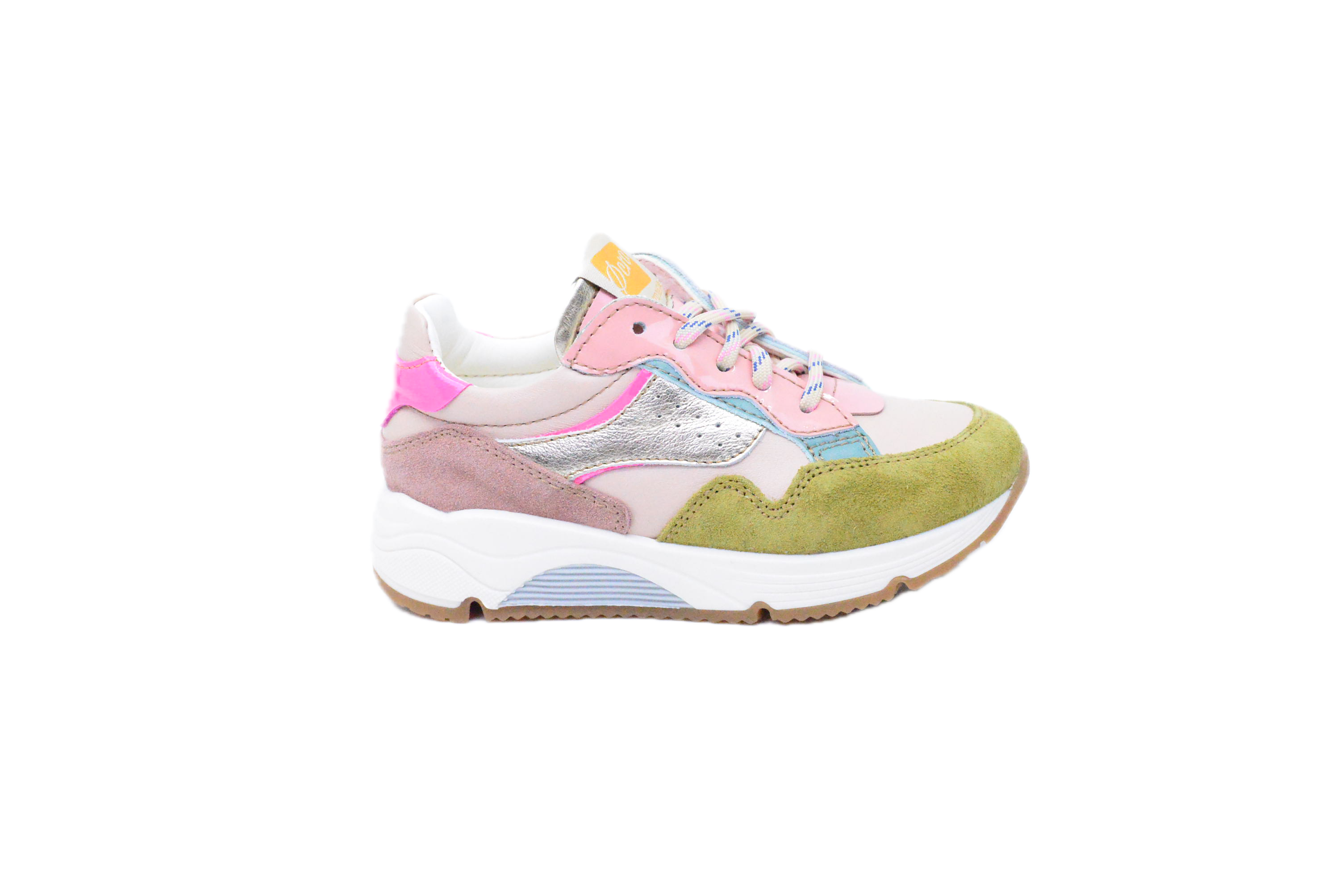 Sneaker Ocra kaki D365 - Pim Pam Poen