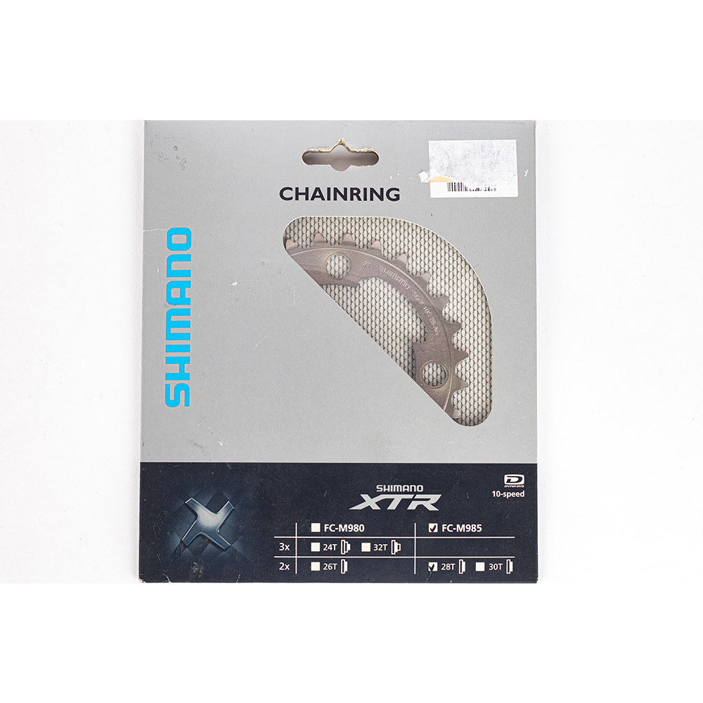 Shimano XTR Fc-m985 44t Chainring 10 SPD 44 Aluminum M985 Outer Ring ...