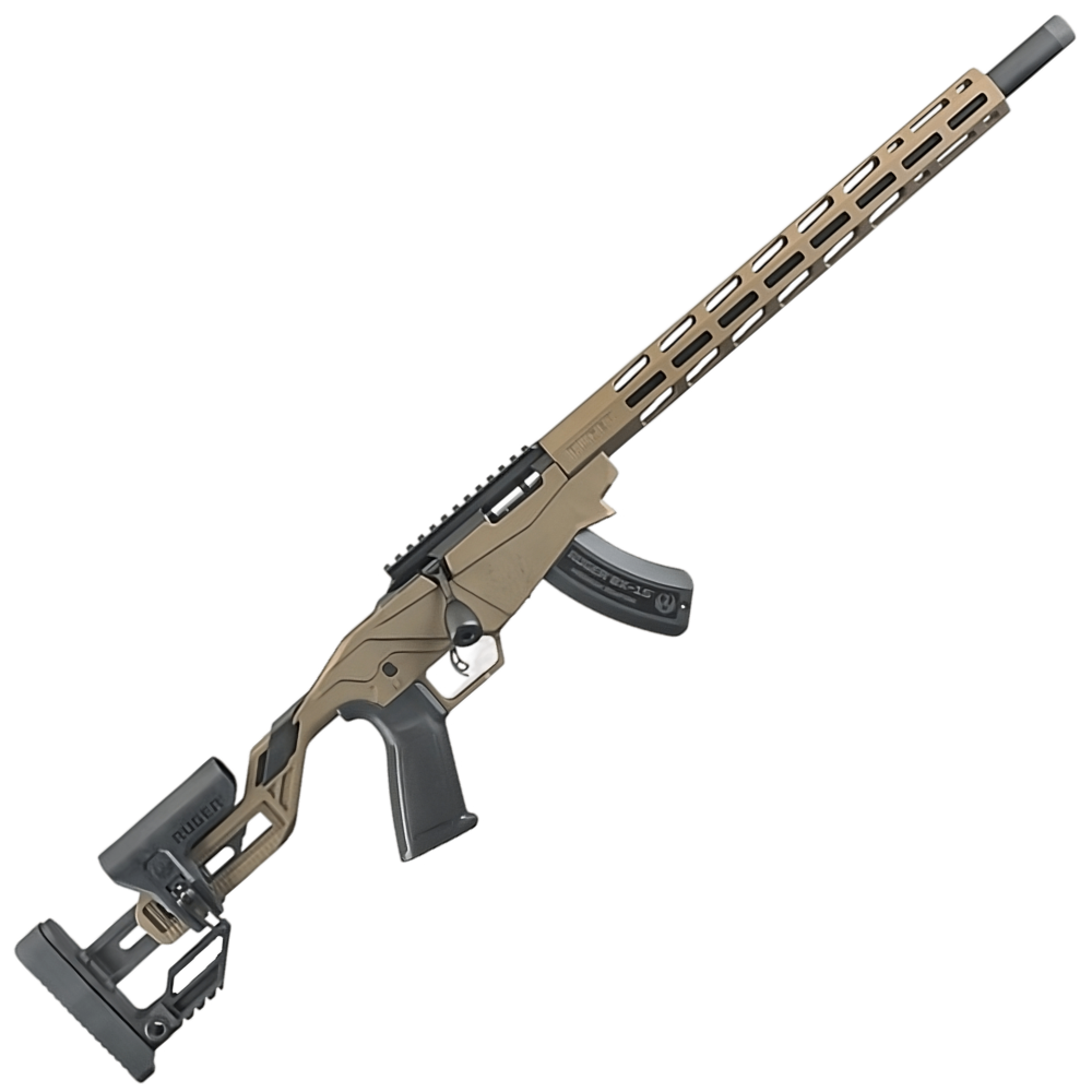Ruger Precision 17HMR Burnt Bronze Rifle