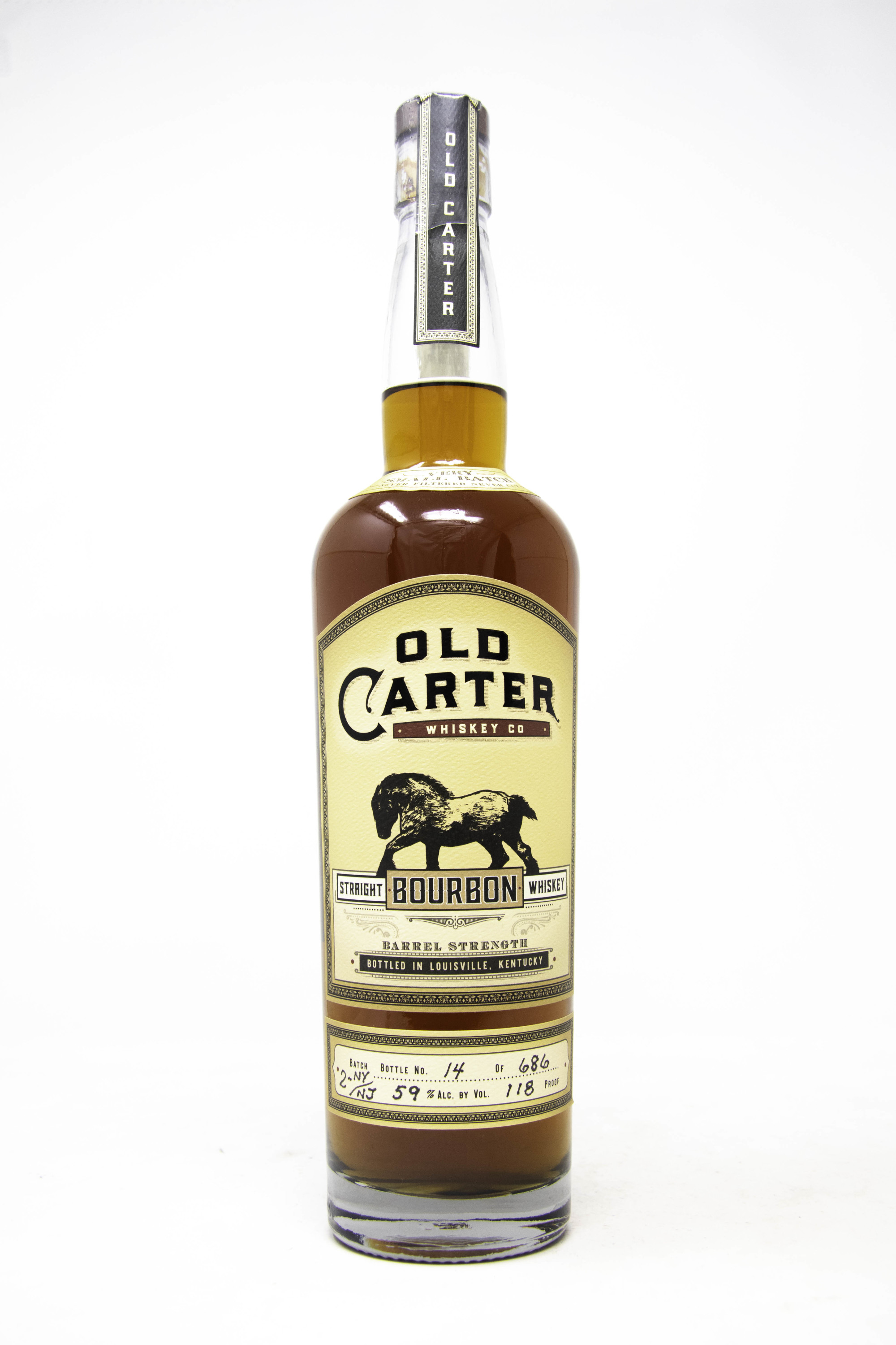 Brooklyn Wine Exchange : Old Carter Batch #2 NY/NJ Straight Bourbon Whiskey