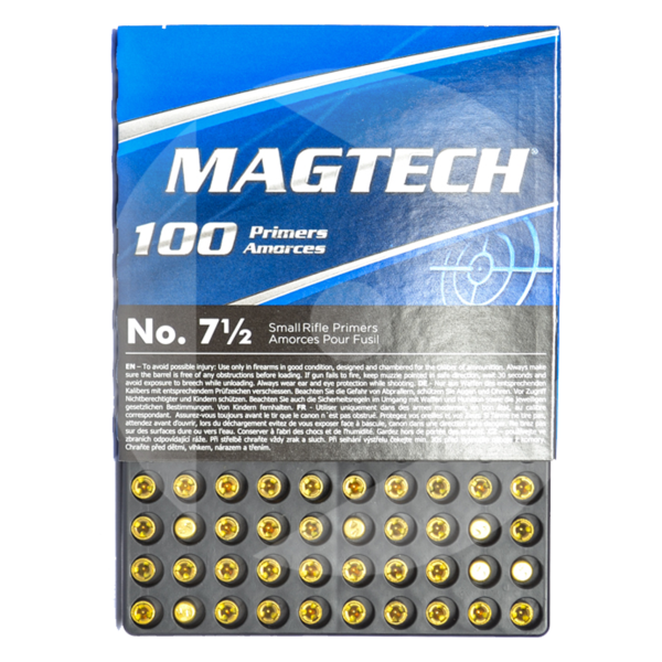 Magtech 7-1/2 Small Rifle Primers (100)