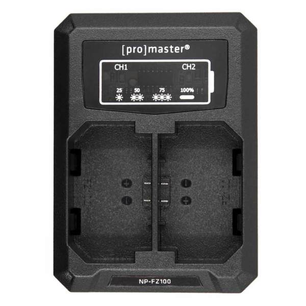 Promaster Dually Charger - Sony NP-FZ100 From Focal Point Photography ...