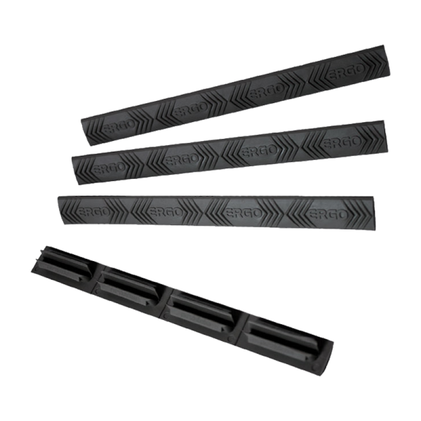 Ergo Modular Wedgelok Rail Covers M-Lok (4 Pack) Black