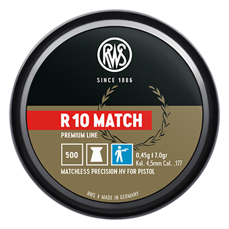 RWS R10 Match .177 7.0Gr Pellets | Shop at Shooting Supplies