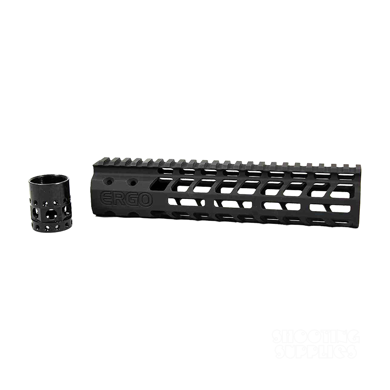 Ergo Superlite Modular Free Float Rail System M-Lok 9 Inch - Black ...