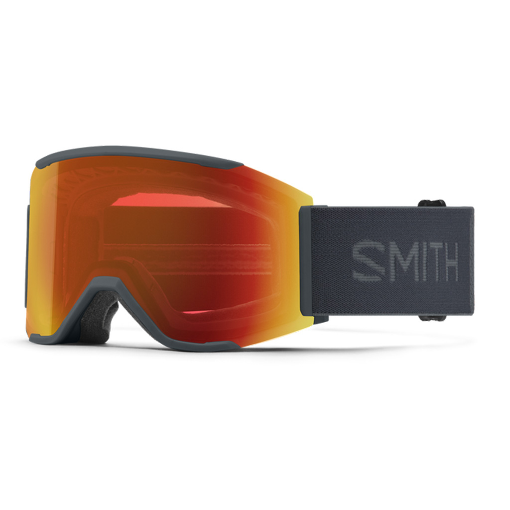Smith Squad Snow Goggles Black/chromapop Sun Platinum Mirror for sale ...