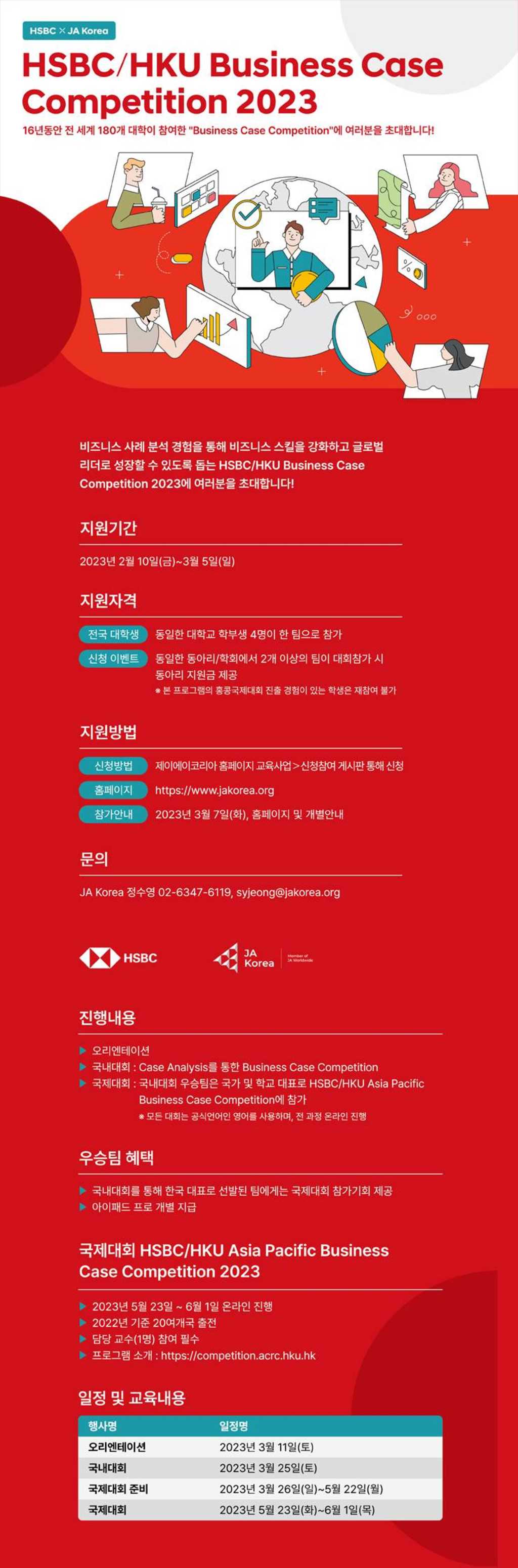 HSBC/HKU Business Case Competition 2023 | 공모전 대외활동-링커리어