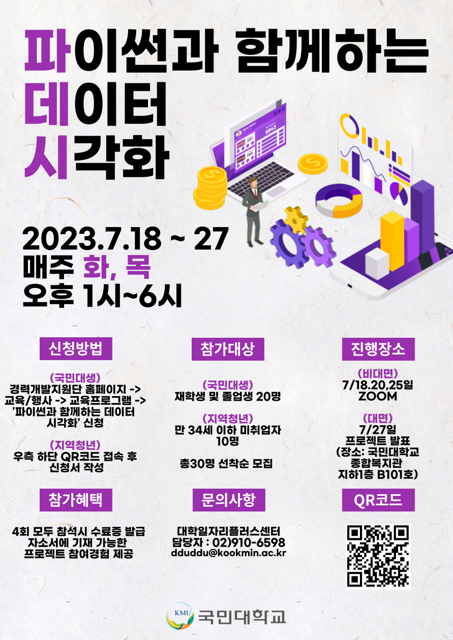 파이썬과 함께하는 데이터 시각화 프로그램 공모전 대외활동 링커리어
