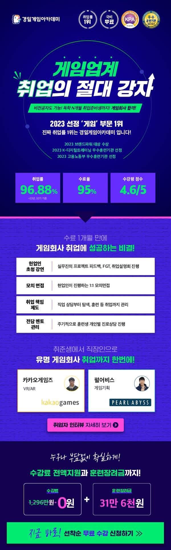 취업부트캠프 게임 회사 취업률 9688 게임 기획자 양성과정 공모전 대외활동 링커리어