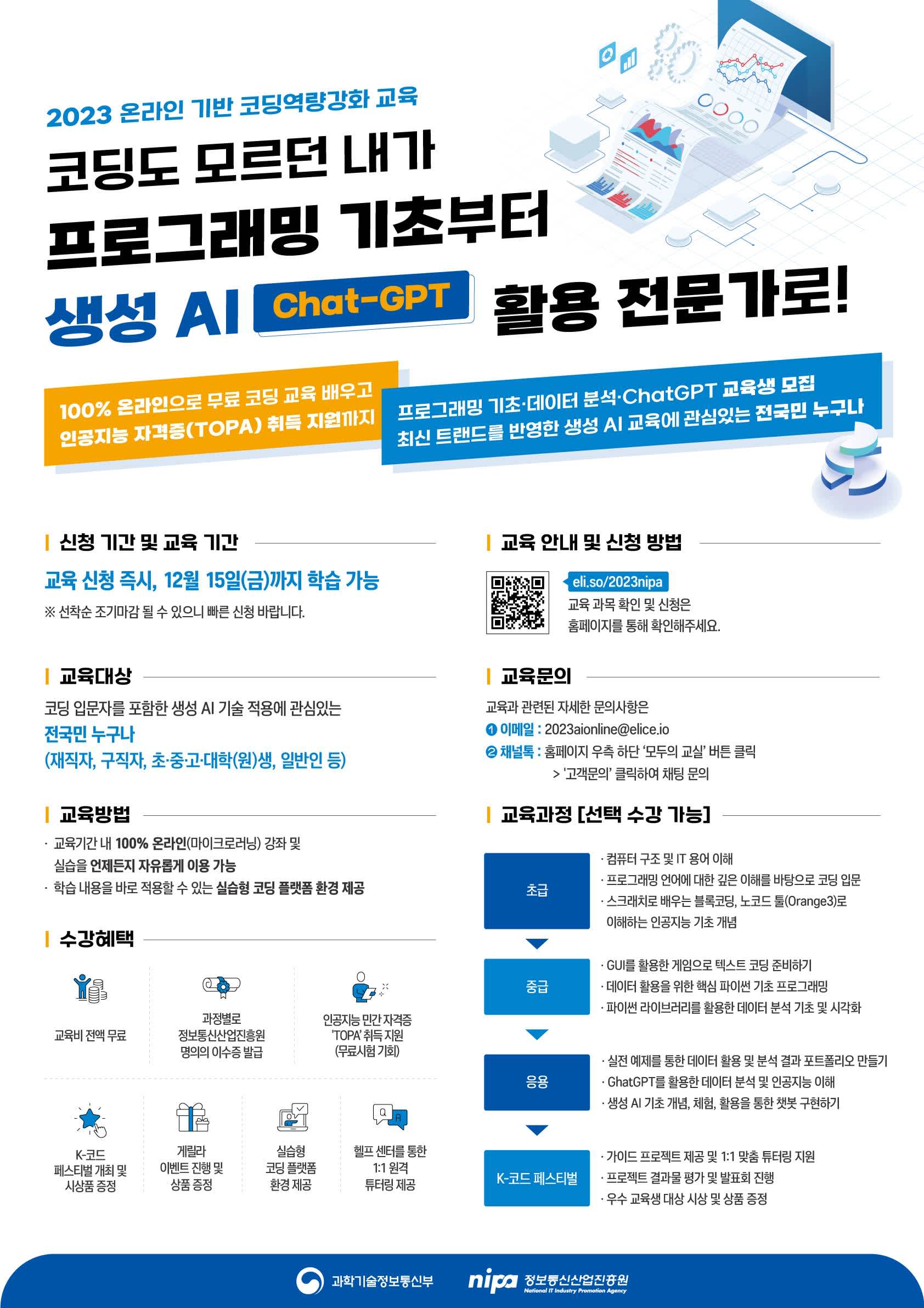 2023 온라인 기반 코딩 역량 강화 교육 학습질주 이벤트 진행 중 공모전 대외활동 링커리어
