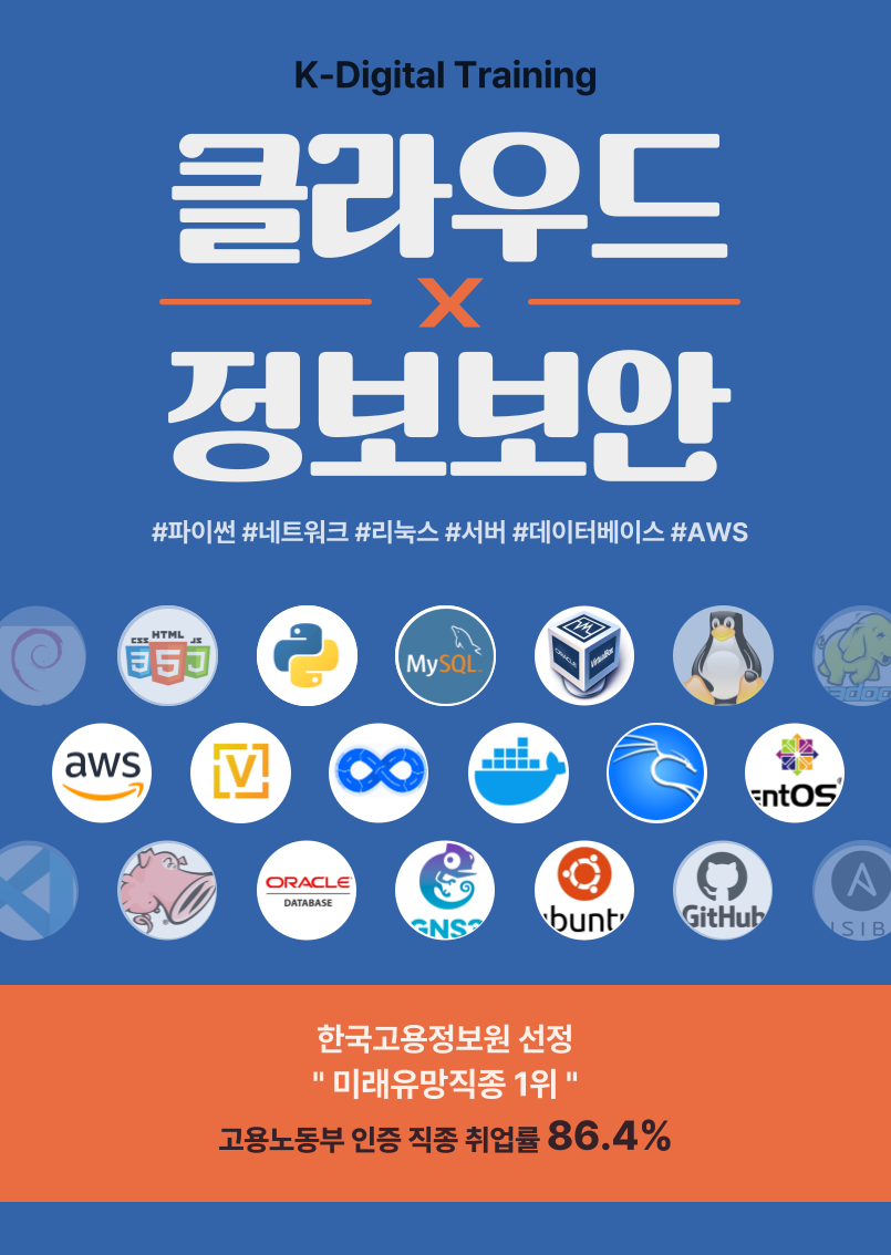 [K-Digital Training] 클라우드 보안엔지니어 양성_3기 모집중 | 공모전 대외활동-링커리어