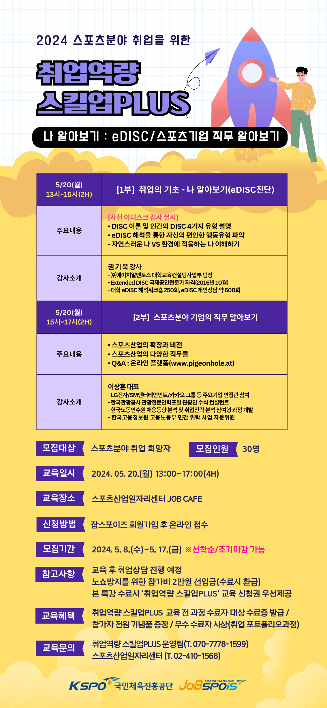 국민체육진흥공단 잡스포이즈 프로그램 공모전 대외활동 링커리어