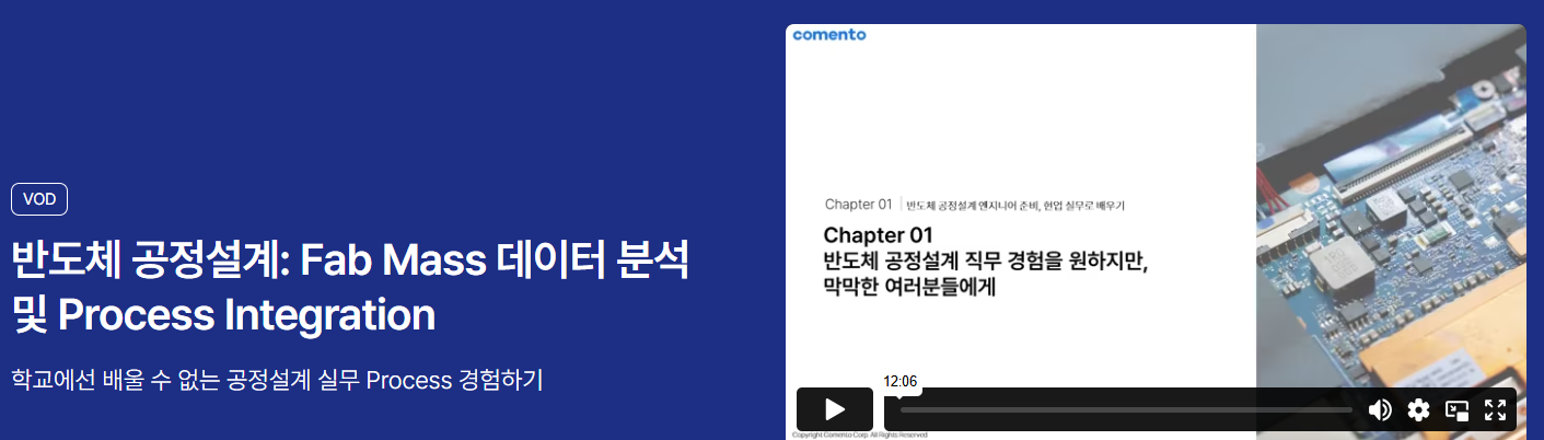 반도체 공정설계: Fab Mass 데이터 분석 및 Process Integration | 공모전 대외활동-링커리어