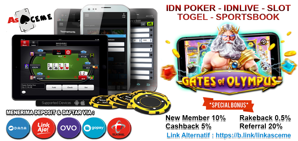ASCEME - Agen Resmi IDN Poker IDNPLAY, Judi Poker Online Terpercaya