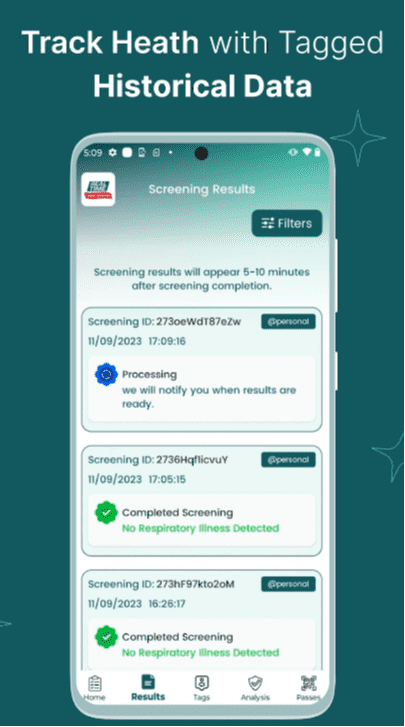 Linq - Screen for respiratory health and stress on your phone. Fast ...
