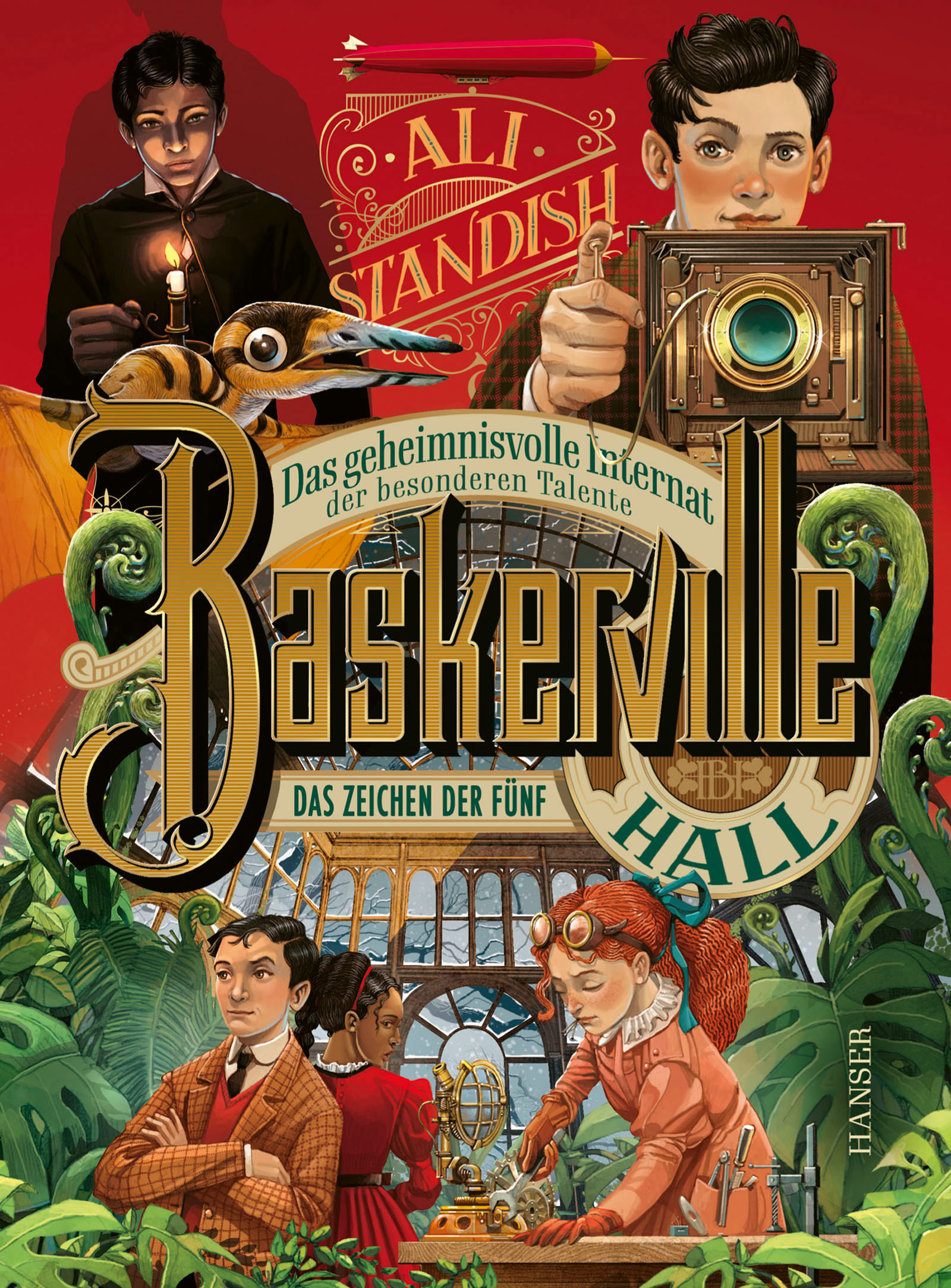 Baskerville Hall - Das geheimnisvolle Internat der besonderen Talente: Das Zeichen der Fünf ...