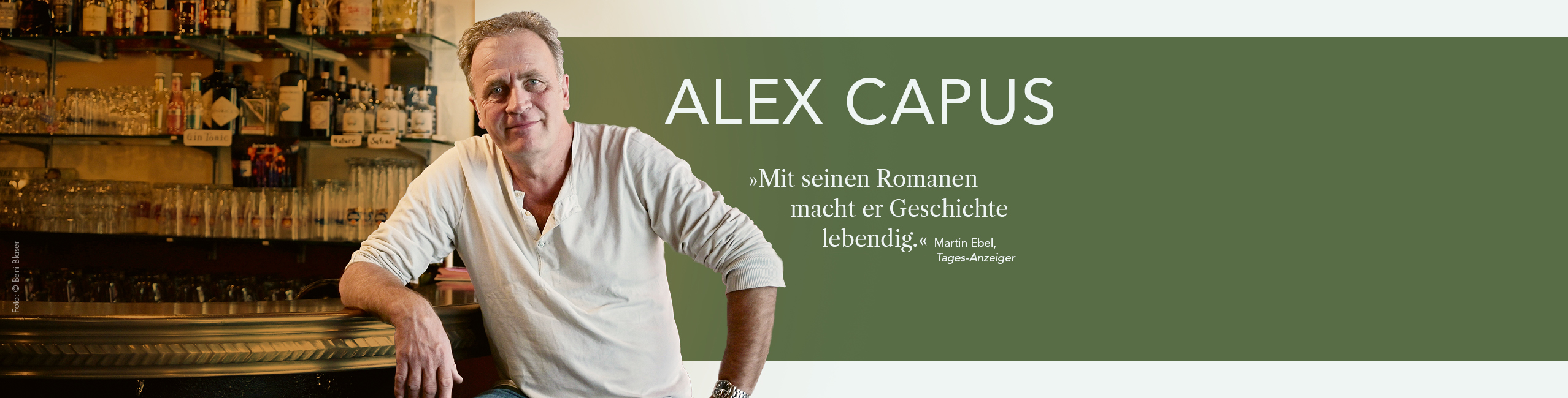 Alex Capus | Autorenspecials | Hanser