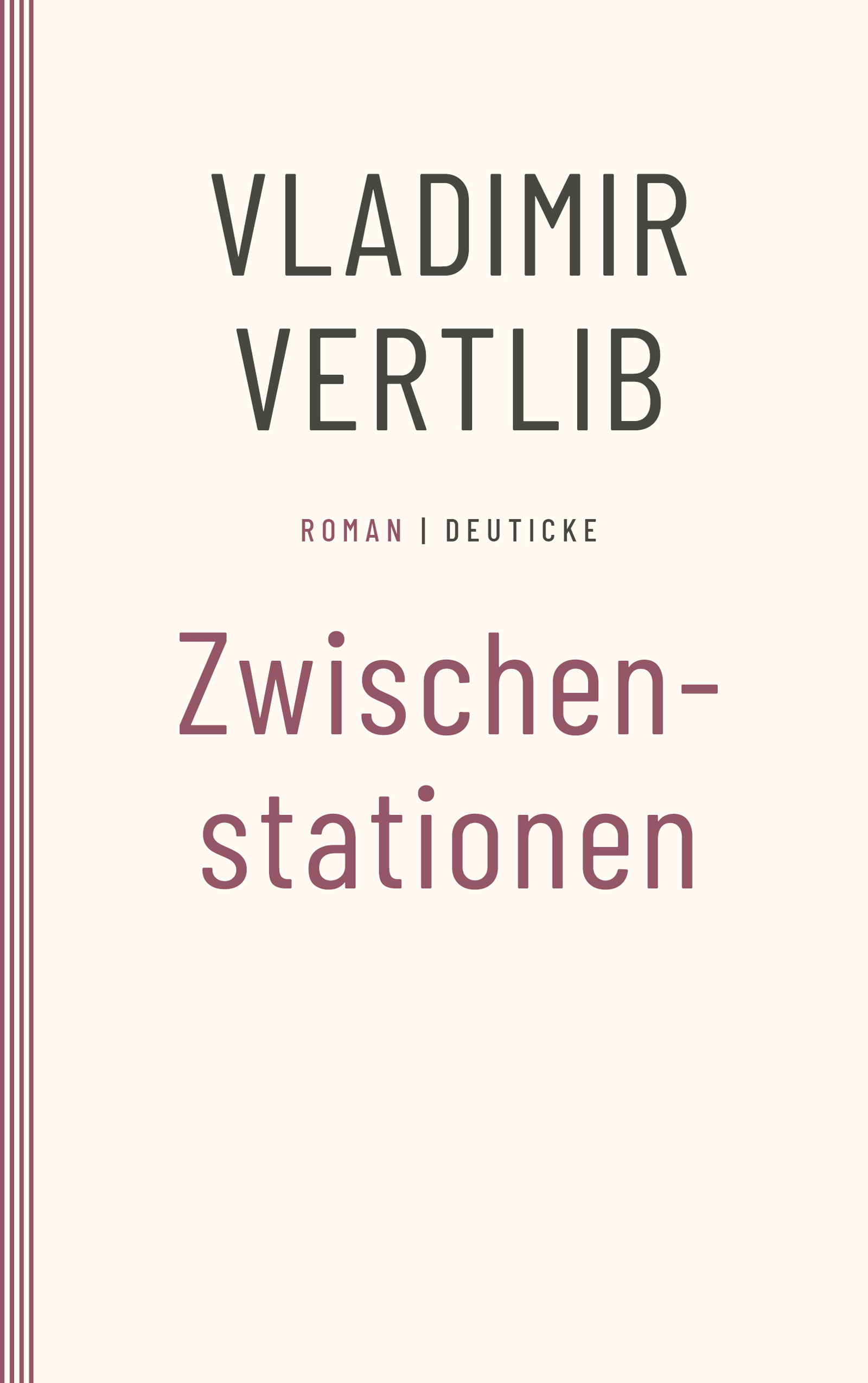 Zwischenstationen | Vladimir Vertlib | Hanser