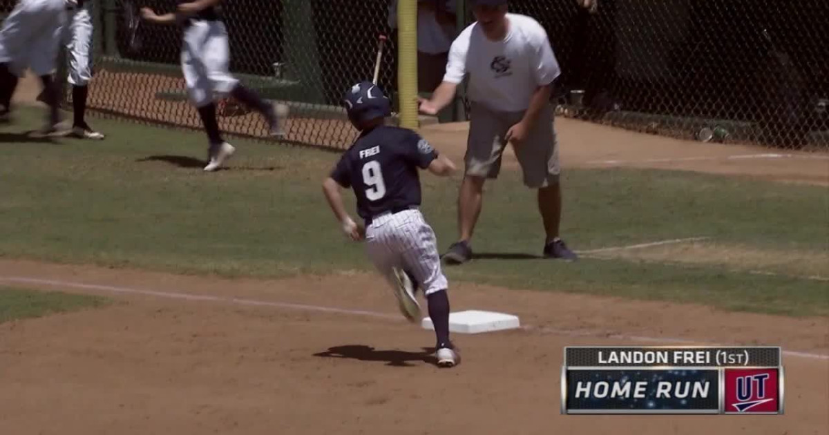 Landon Frei's 3-run shot - LLB West Regional - Little League