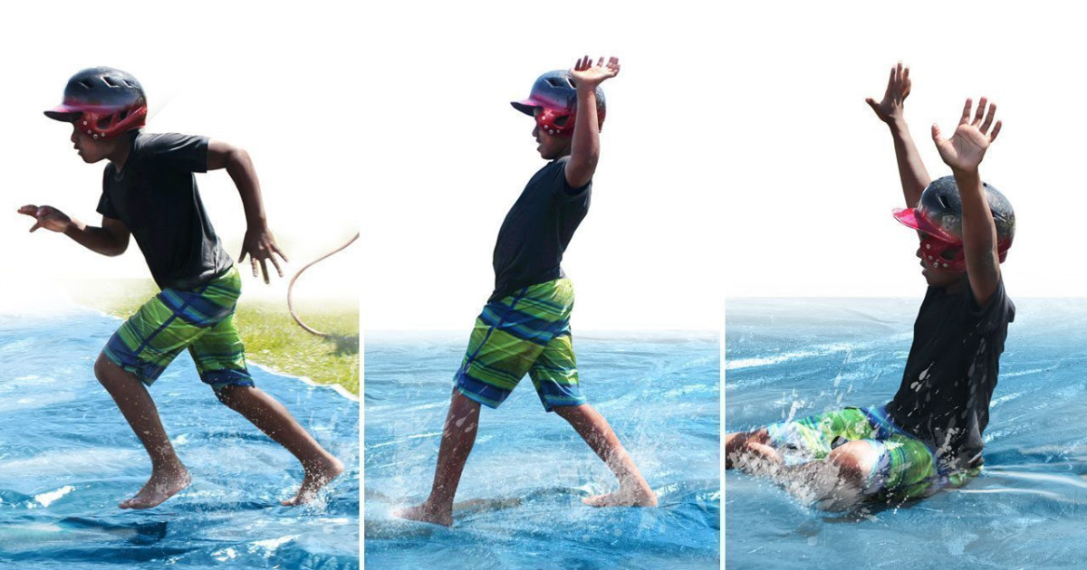 Backyard Tips: Splash Sliding - Little League