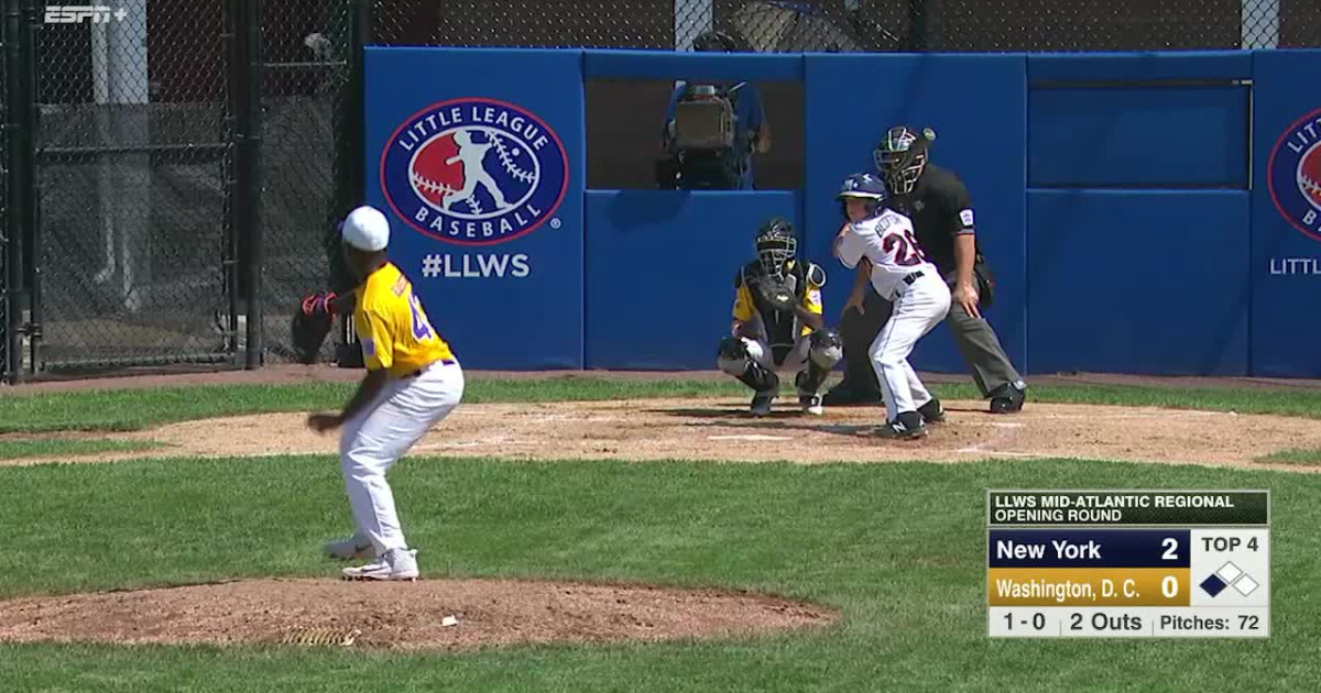 Jamari Tolliver Stretches for the Out - Little League