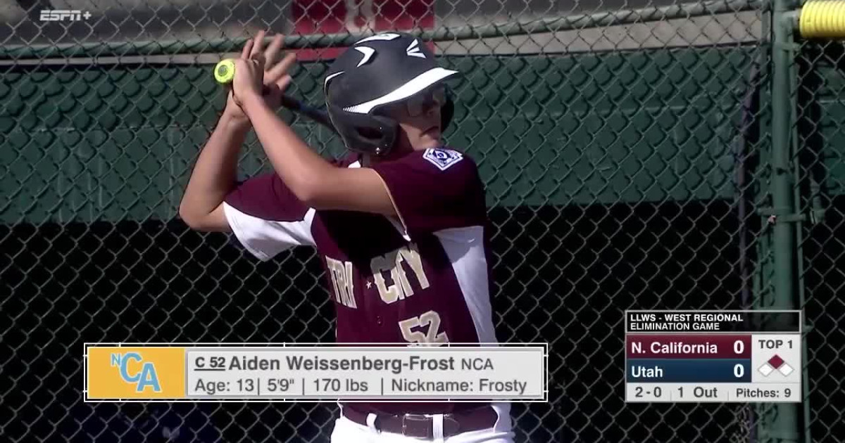 Nathan Erickson Fans 13 in 5 2/3 Perfect Innings - Little League