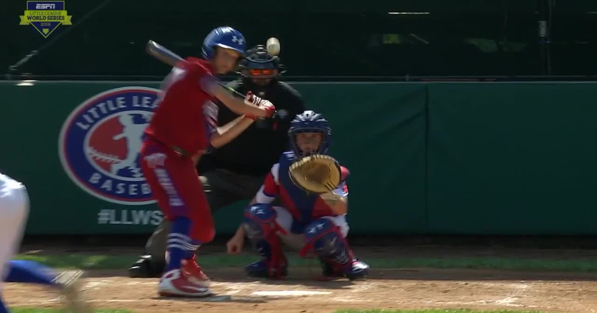 Blake Larson Hammers a Grand Slam - Little League