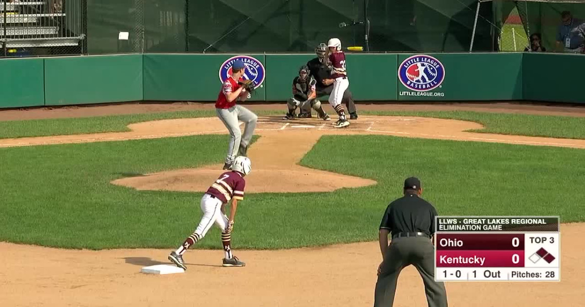Ohio Opens The Scoring - Little League