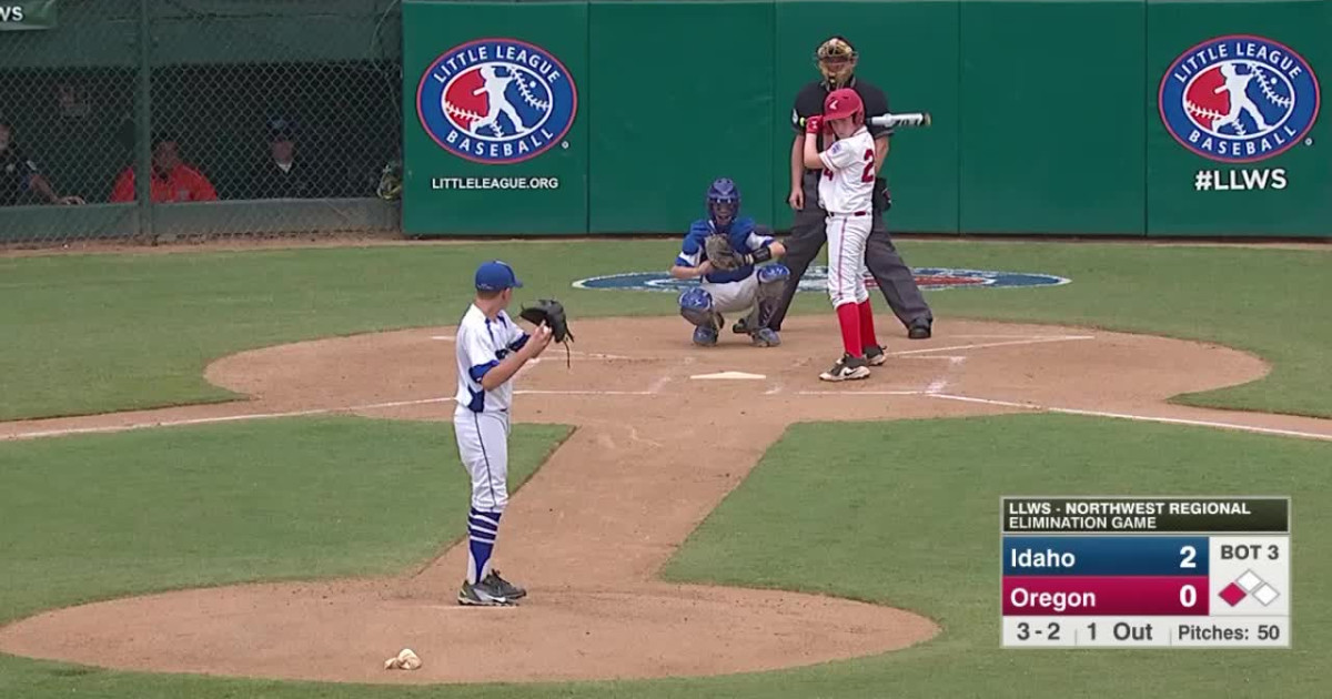 Alex Ingalls Brings a Run Home - Little League