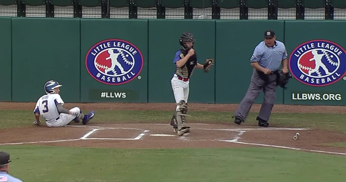 Kaleb Cost's Center-Field Putout - Little League