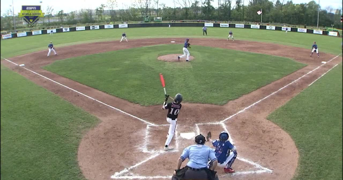Braxton Burse's Sprinting Catch - Little League