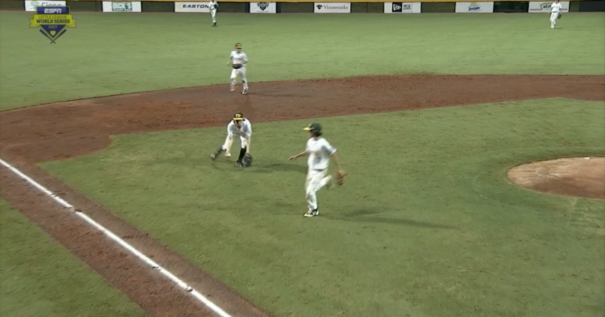 Ryan Conmy's Barehanded Play - Little League