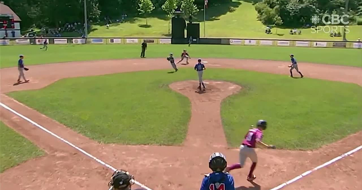 Ethan Holland's Line Drive Catch Holds Ontario - Little League