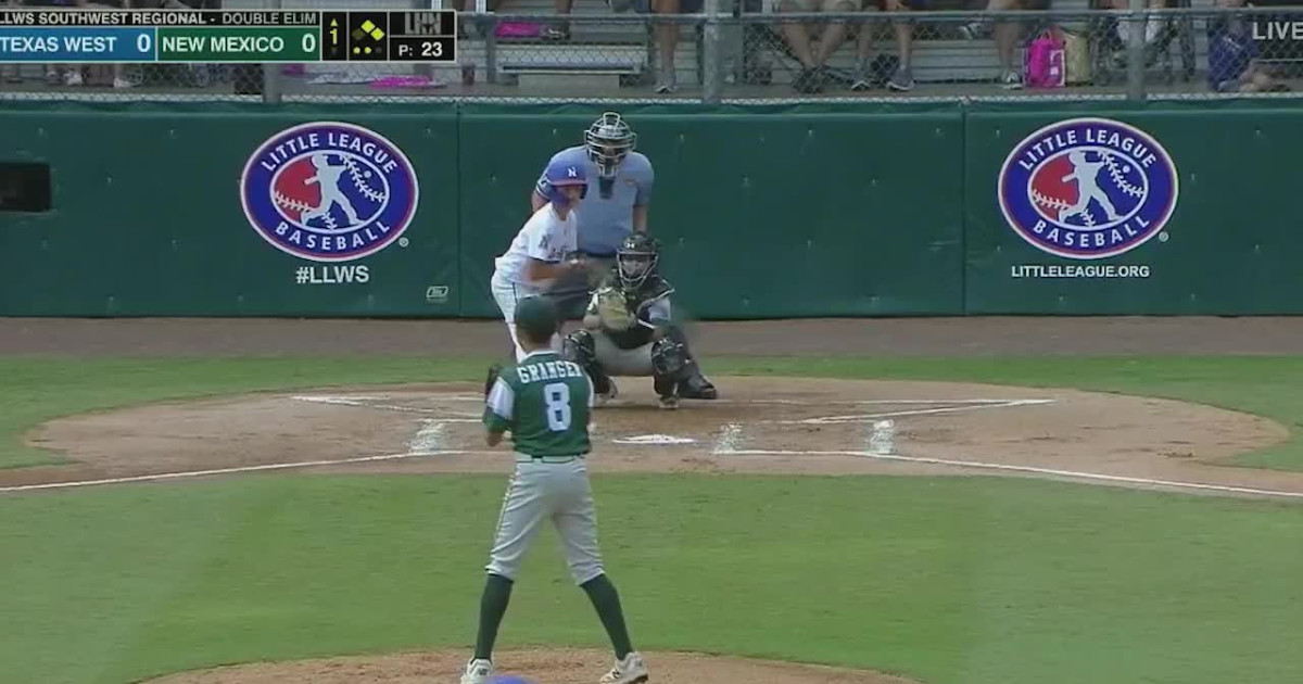 Aiden Serrano Caught Stealing Home - Little League