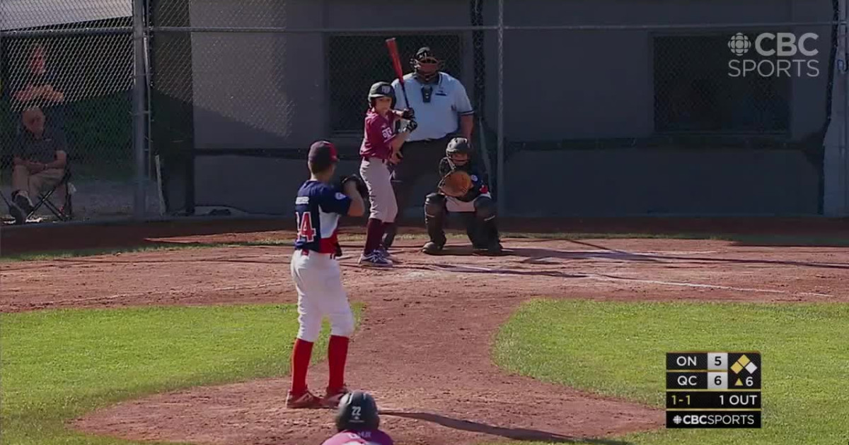 Charlie Firth Hits A Two-Run Single For the Lead - Little League